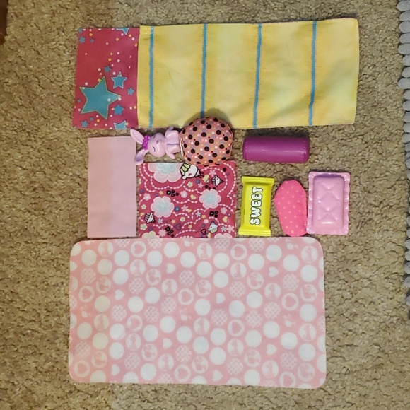 Barbie | Toys | Barbie Miscellaneous Blanket Pillow And Sleeping Bag ...